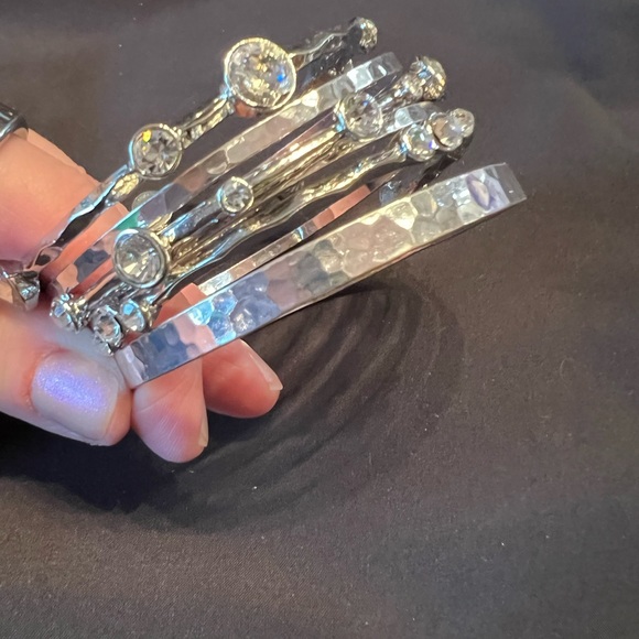 Tasha | Jewelry | Tasha Set Of 6 Bangle Bracelets | Poshmark